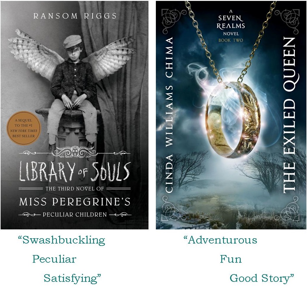 TAB Review (Feb 9): Library of Souls; The Exiled Queen – Read, Watch ...