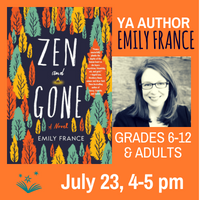 Emily France Author Visit – Grades 6-12 & Adults – Read, Watch, Listen ...